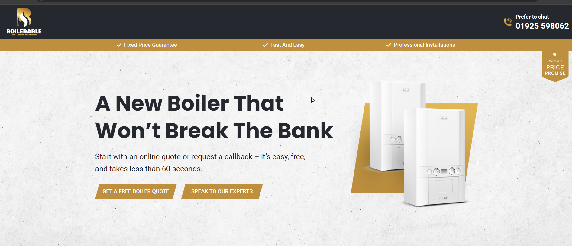 Boiler & Central Heating Installation Boilerable